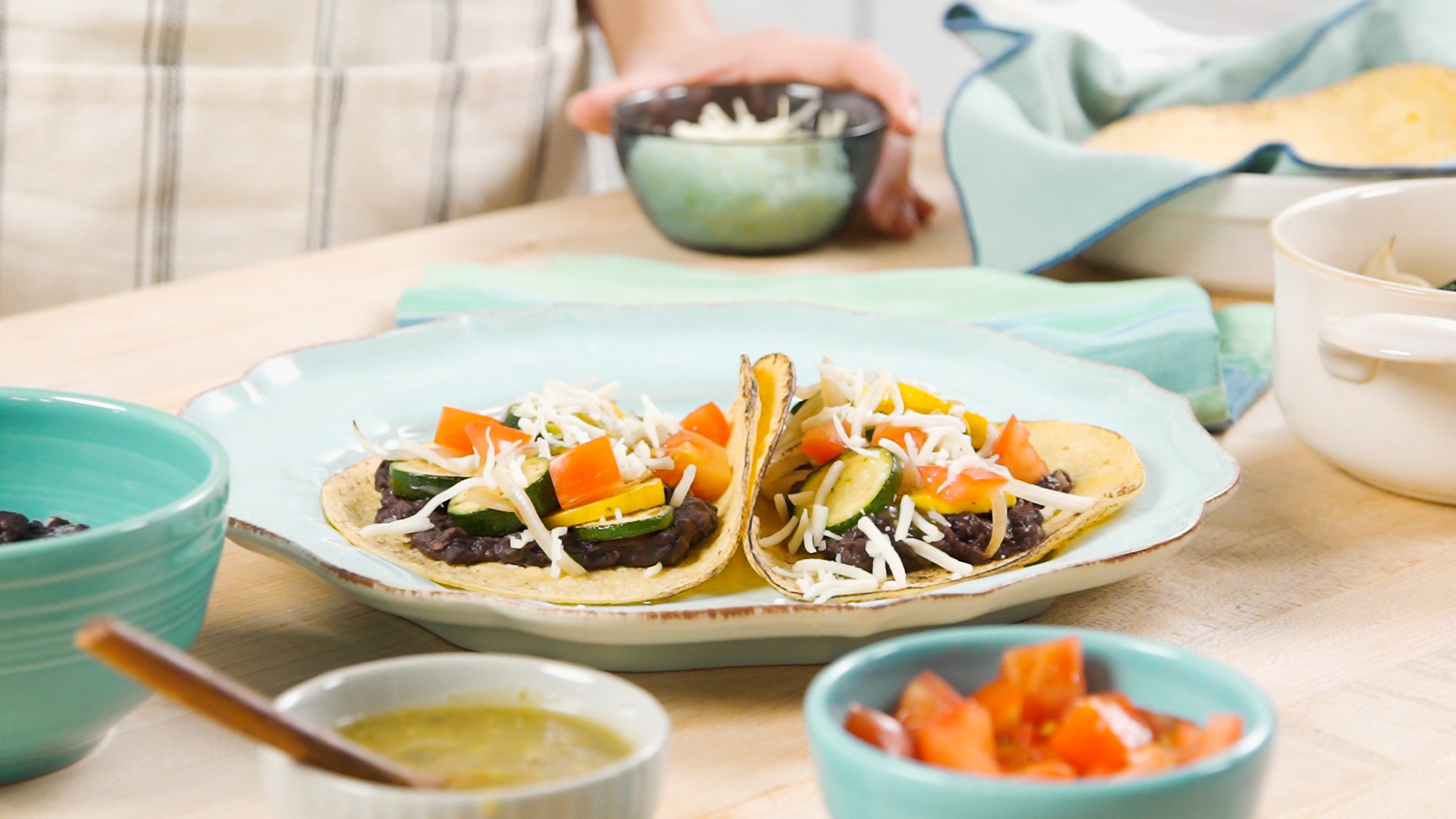 Summer Vegetable Tacos - Chews Wisely Alabama
