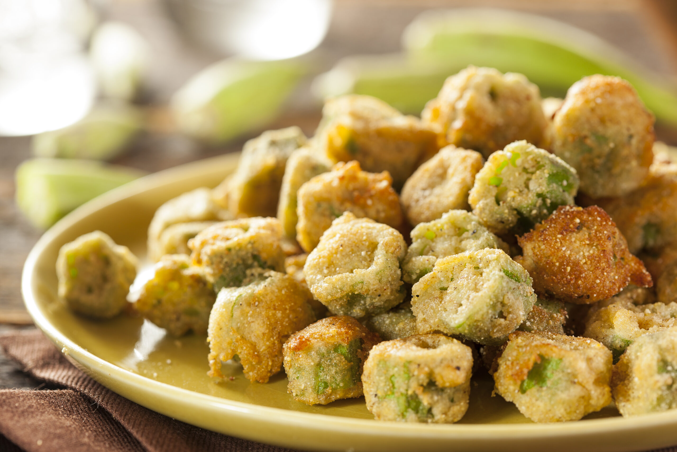 Crunchy Oven Fried Okra - Chews Wisely Alabama