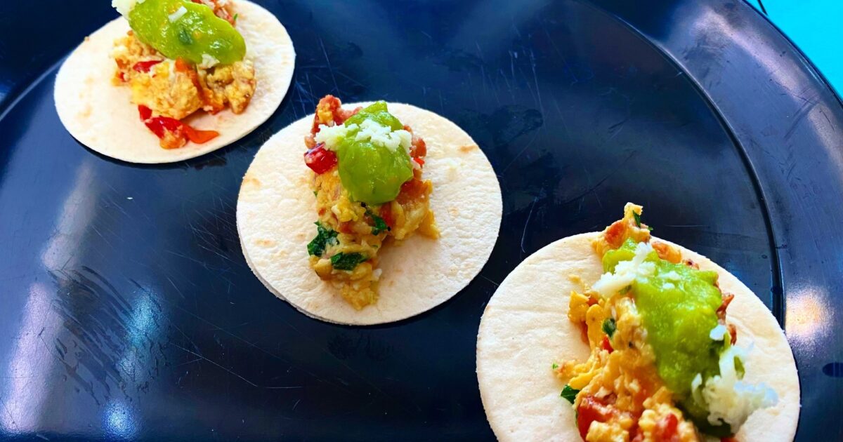 Protein Packed Breakfast Tacos - Chews Wisely Alabama